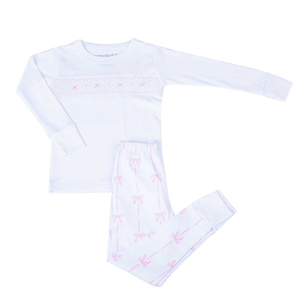Amelia's Classics Smocked Long Pajamas – Magnolia Baby