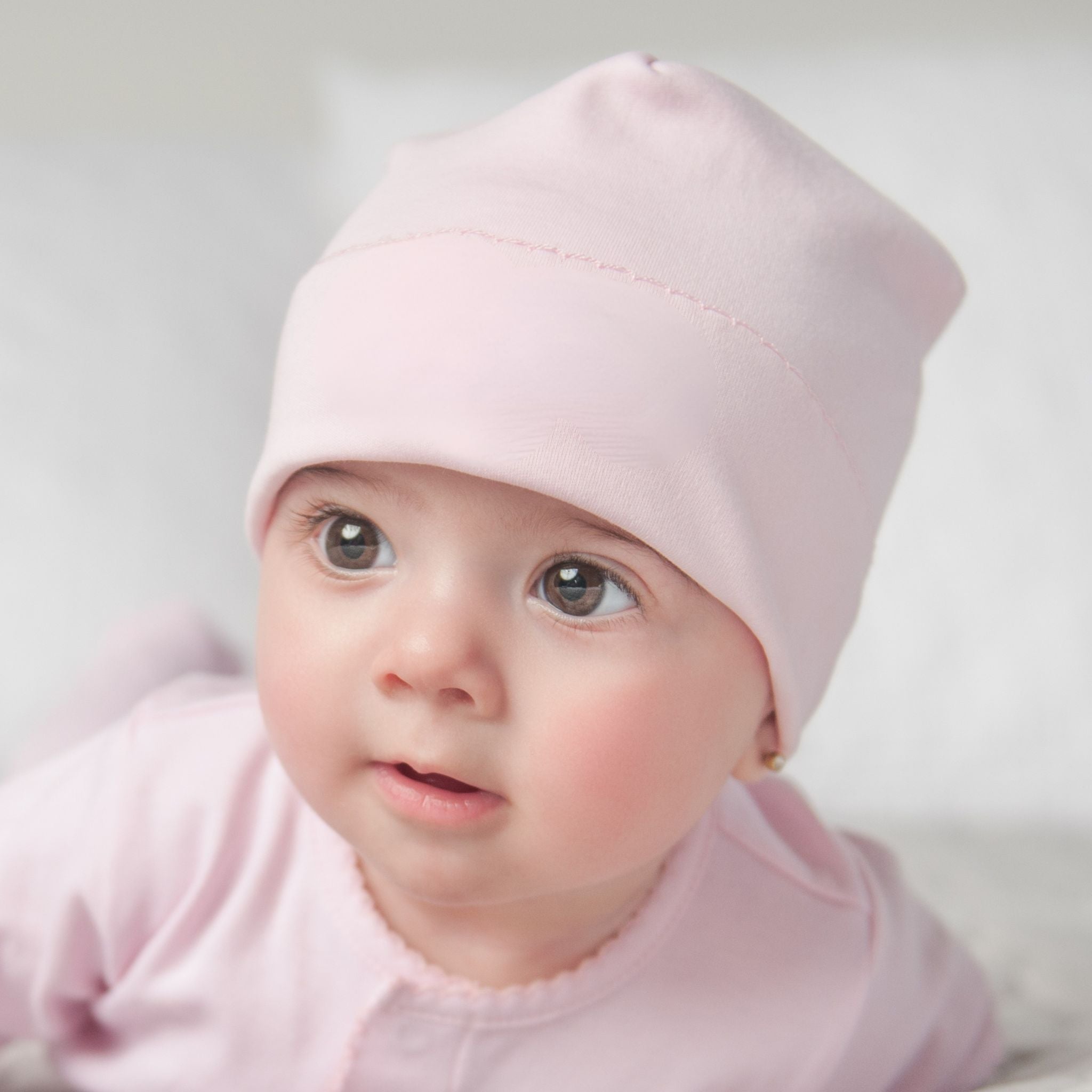 Magnolia Baby Girl Essentials Solid Pink Hat