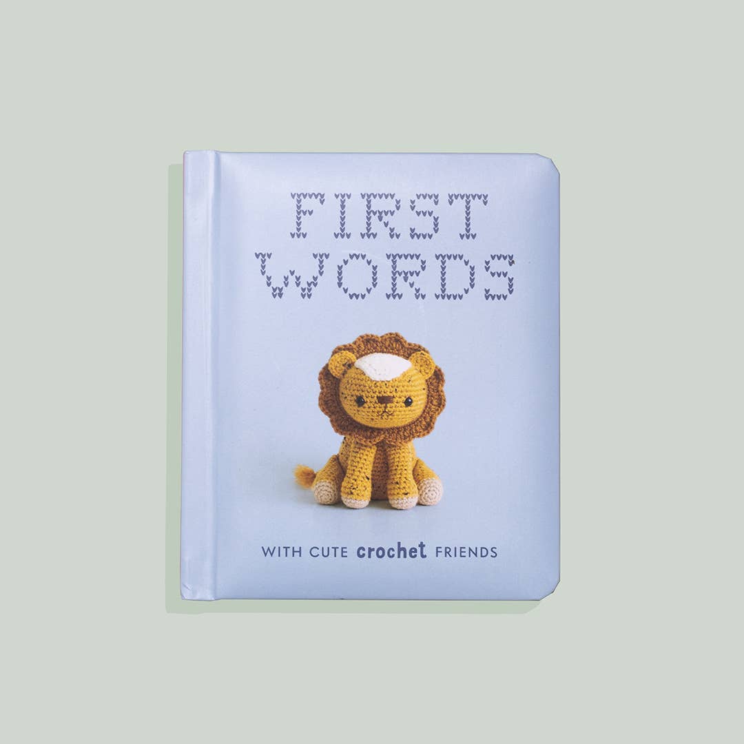 First Words with Cute Crochet Friends Baby Board Book – Magnolia Baby