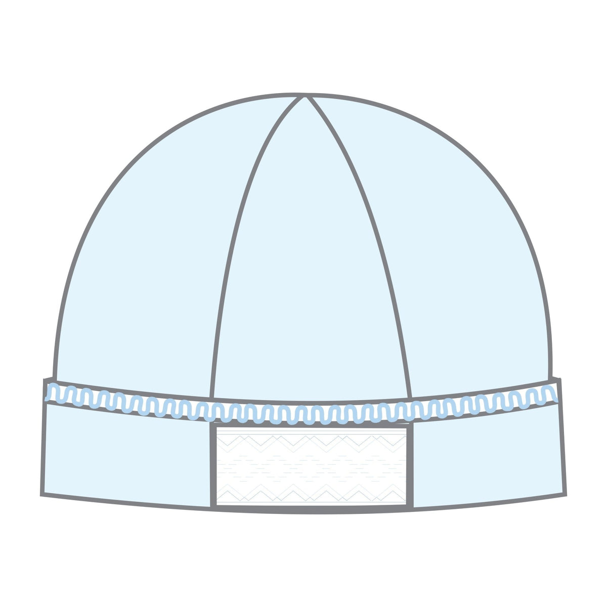 Magnolia Baby Boy Freya and Finn Smocked Hat - Blue