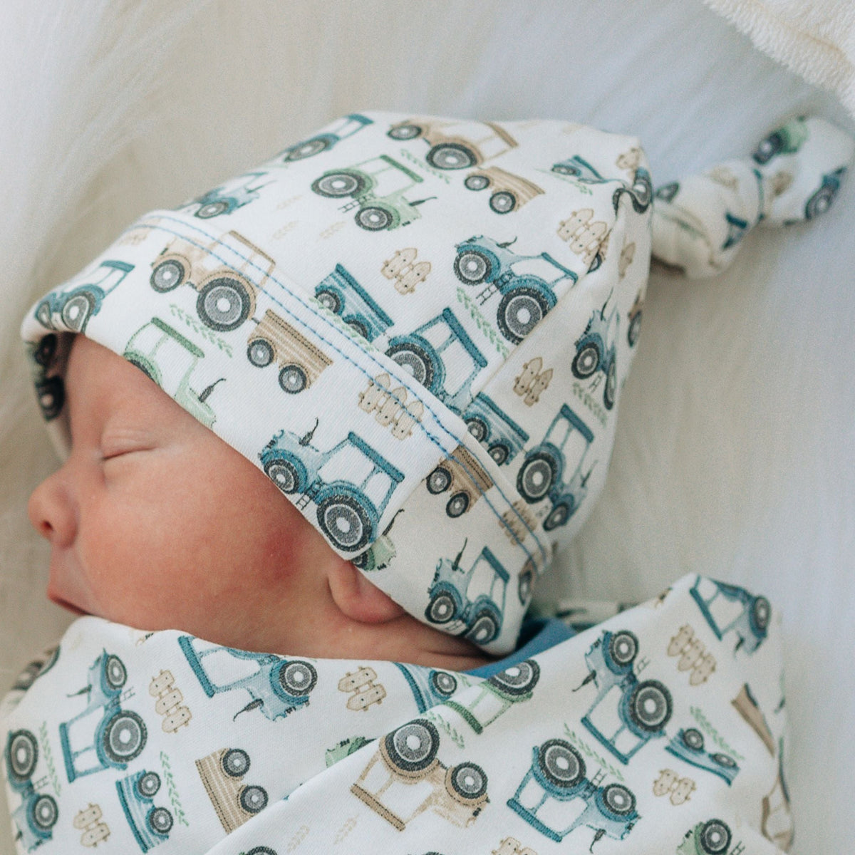 Tractor Tracks Hat by Luna and Arlo – Magnolia Baby